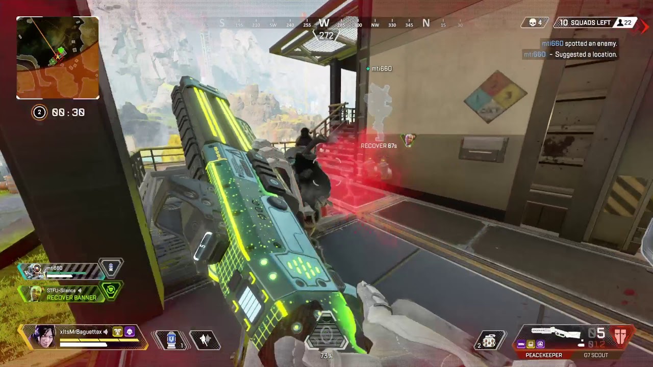 Apex legends DEATH from ABOVE - YouTube