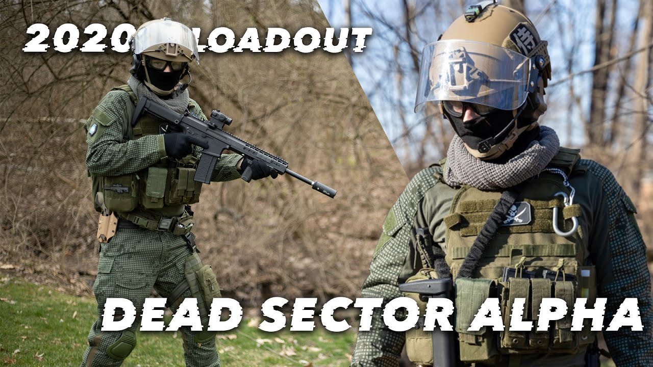 2020 Airsoft Loadout // Reach's "Dead Sector Alpha" Gear - YouTube