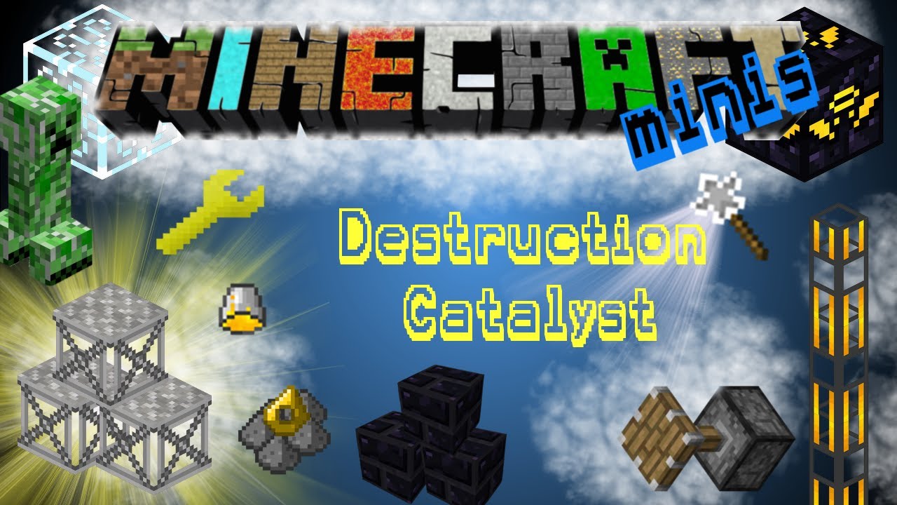 Minecraft Minis | Xeno's Reliquary Mod | Destruction Catalyst - YouTube