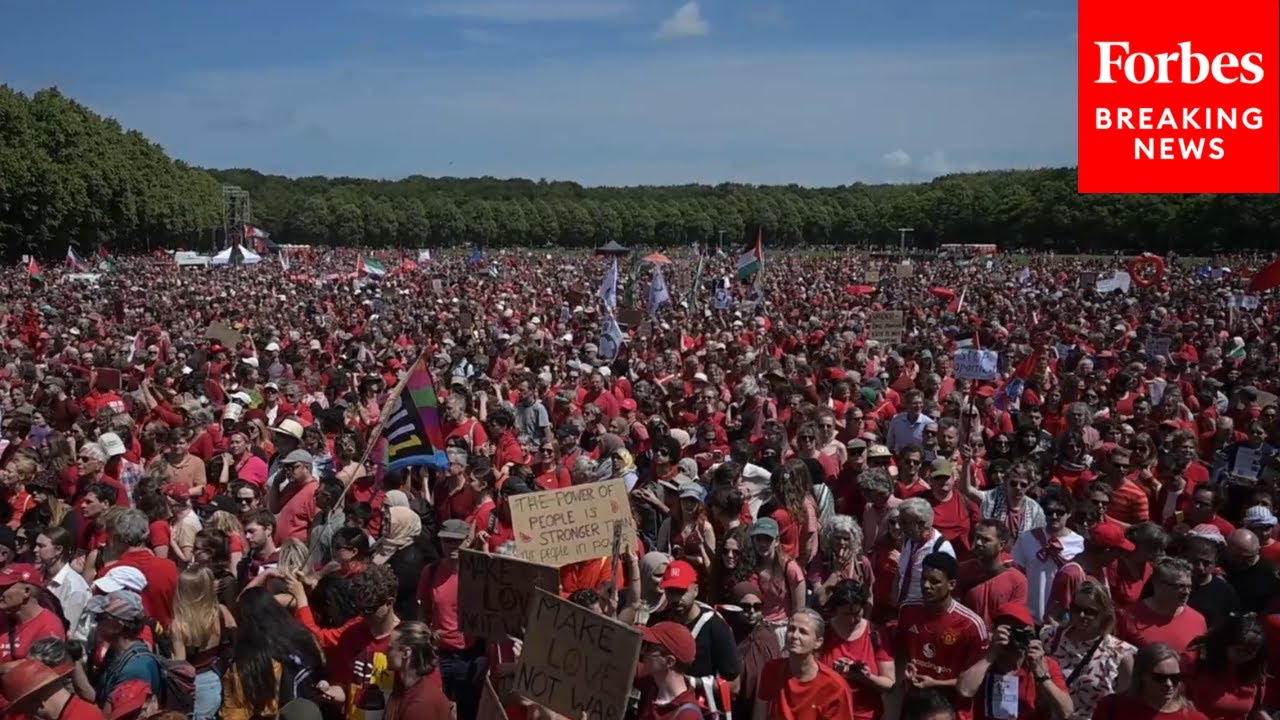 Thousands March In The Hague, Netherlands To Demand Europe Establish ...