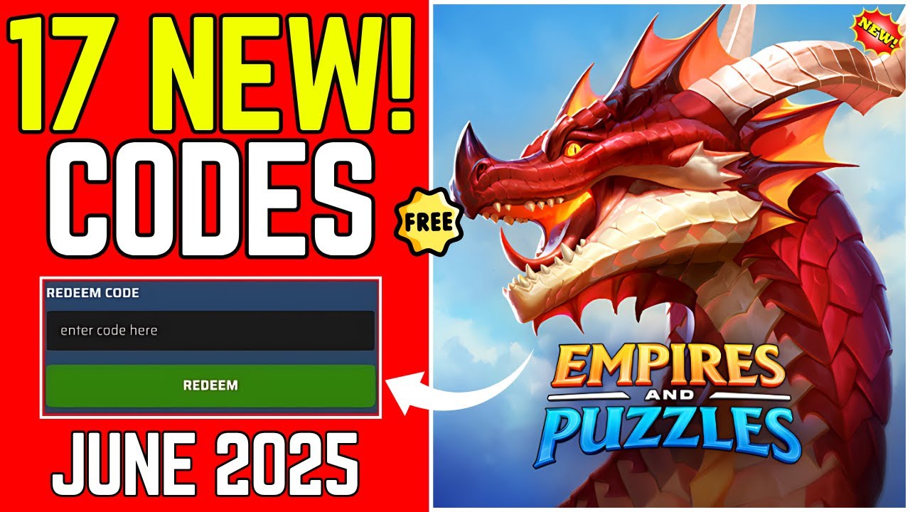 Update Empires & Puzzles Gift Codes 2025 | Empires & Puzzles Redeem Codes - How To Redeem Code ...