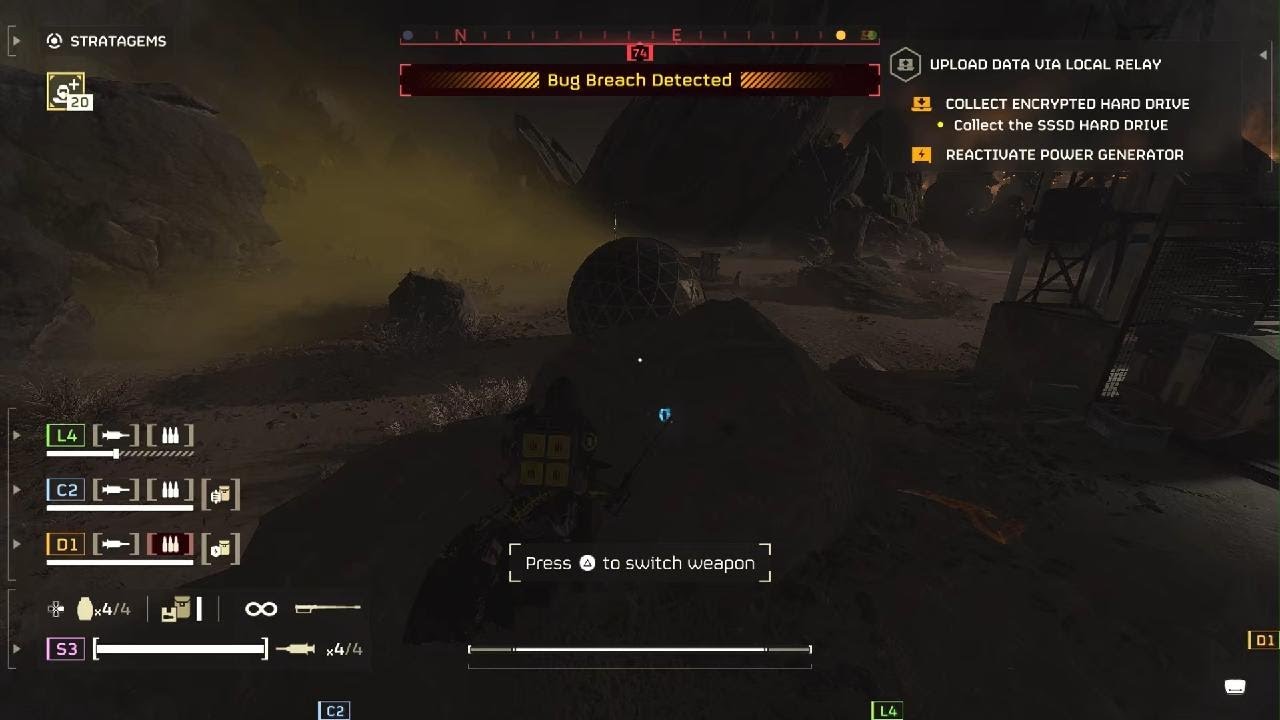 HELLDIVERS 2 fist pump stun baton - YouTube