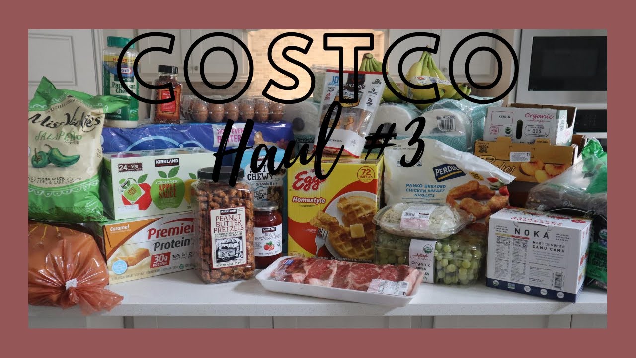 COSTCO HAUL// GROCERY HAUL JULY 2020// LARGE FAMILY FAVORITES - YouTube