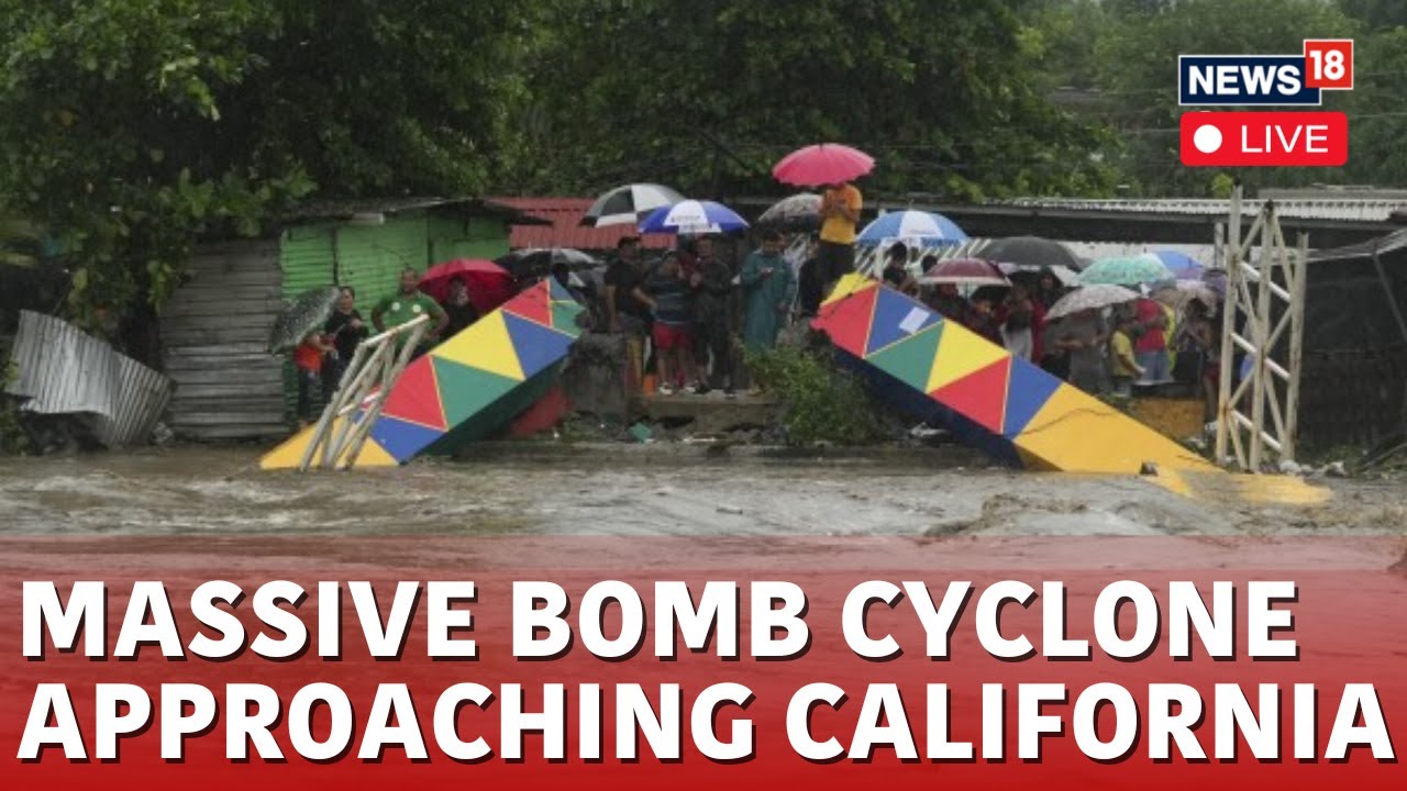 Bomb Cyclone In California LIVE | California Ready For ‘Bomb Cyclone ...