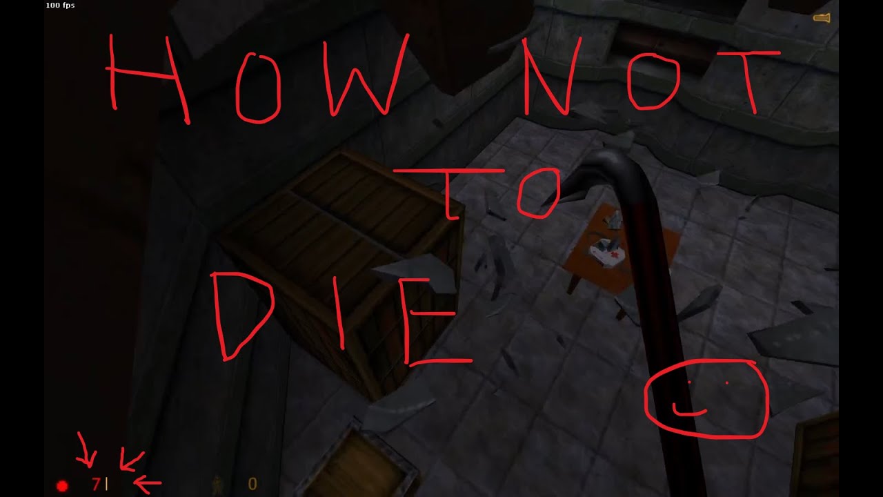 How to get past this soft-lock in hl1 - YouTube