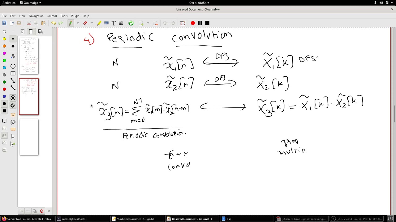 lec24 periodic convolution - YouTube