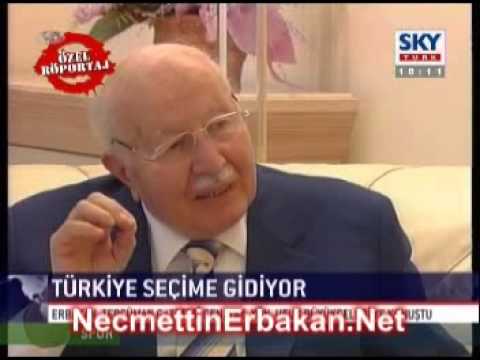 No 203 Prof. Dr. Necmettin ERBAKAN Özel Röportaj 04-07-2007 Çarşamba (SKY TV)