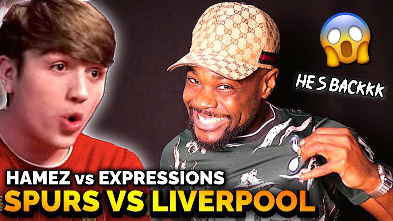 EXPRESSIONS IS BACK 🔥 HAMEZ VS EX COMBINED XI 🚨TOTTENHAM VS LIVERPOOL ...