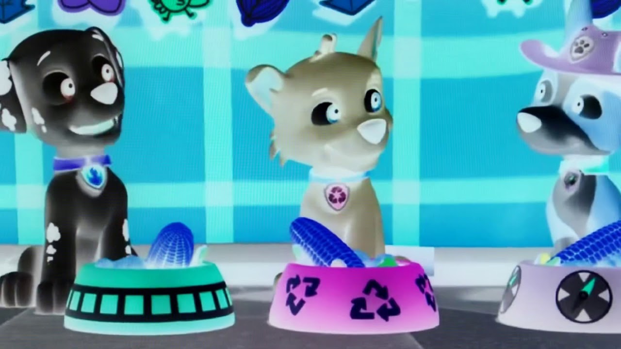 Paw patrol pups save Thanksgiving colorful - YouTube