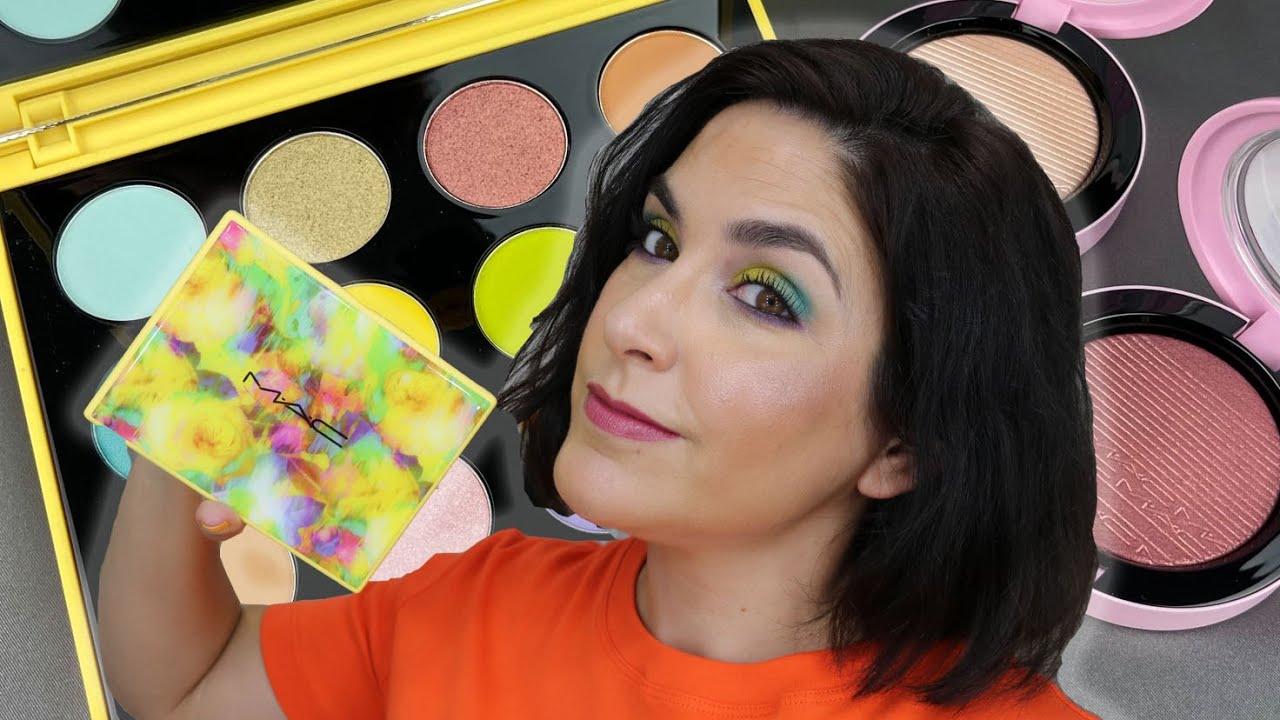 Mac Botanic Panic Collection review + demo - YouTube