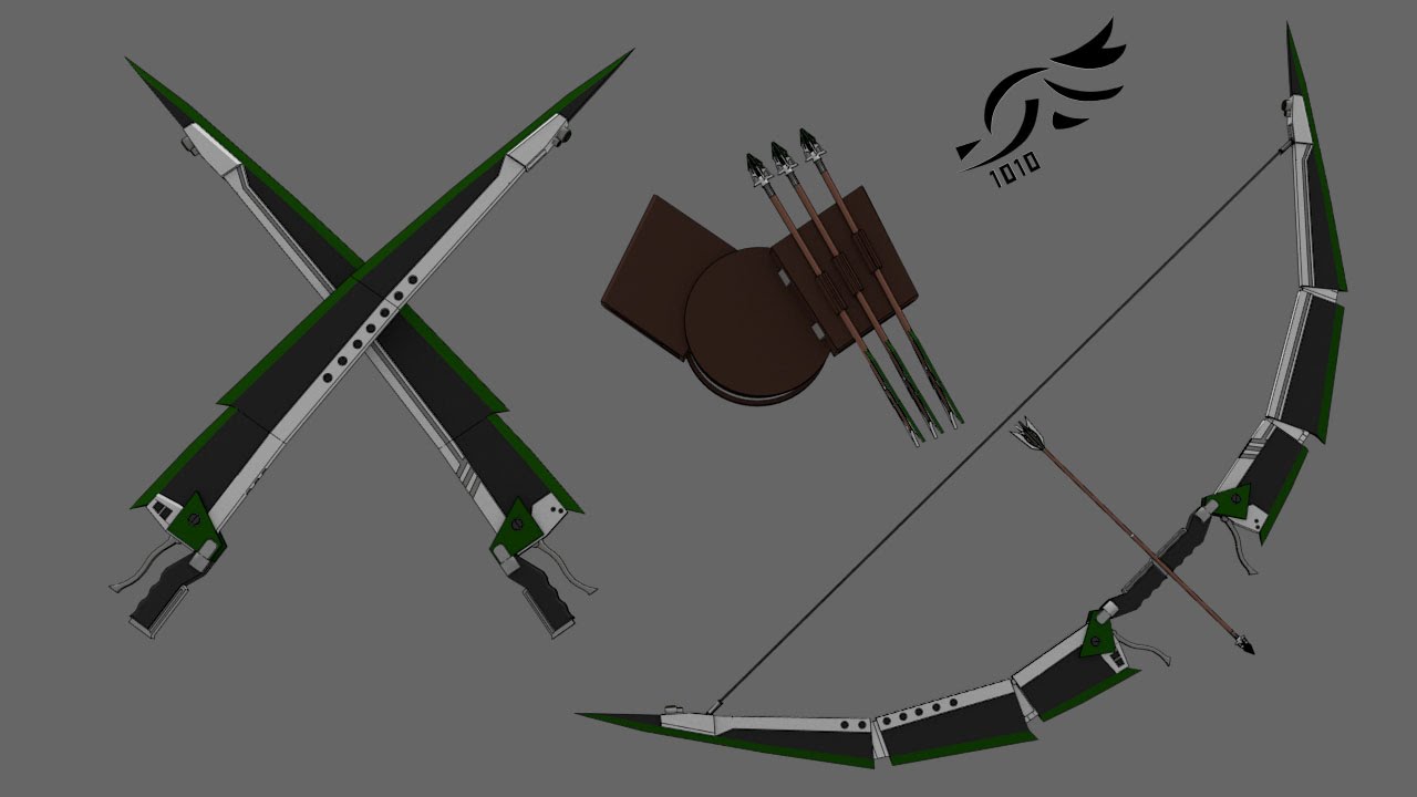 Fan made RWBY weapon - Ardent Whisper - YouTube