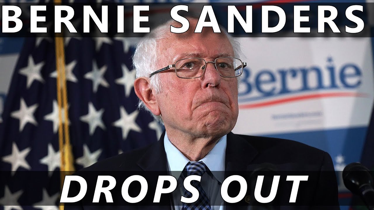 BREAKING: Bernie Sanders Drops Out of Presidential Race - YouTube