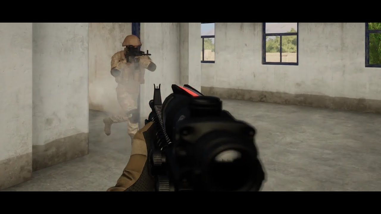 USMC Making the Best Out of a Bad Situation, Killing Orcs - YouTube