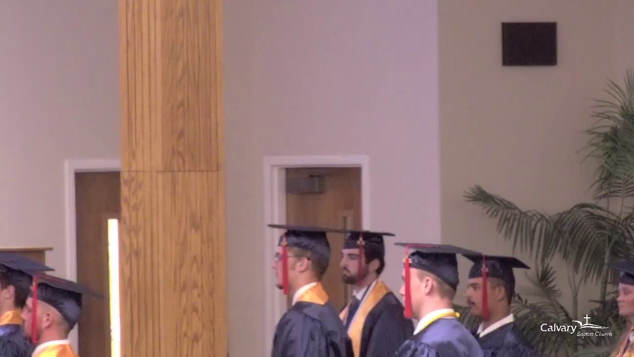 2020 Calvary Christian School Graduation - YouTube