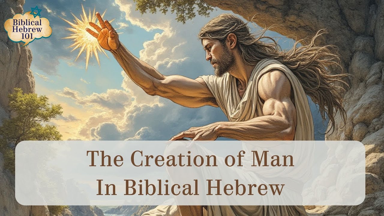 Biblical Hebrew Creation of Man - Book of Genesis - Word by Word ...