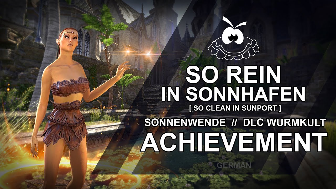 ESO So rein in Sonnhafen / So clean in sunport Achievement Guide ...
