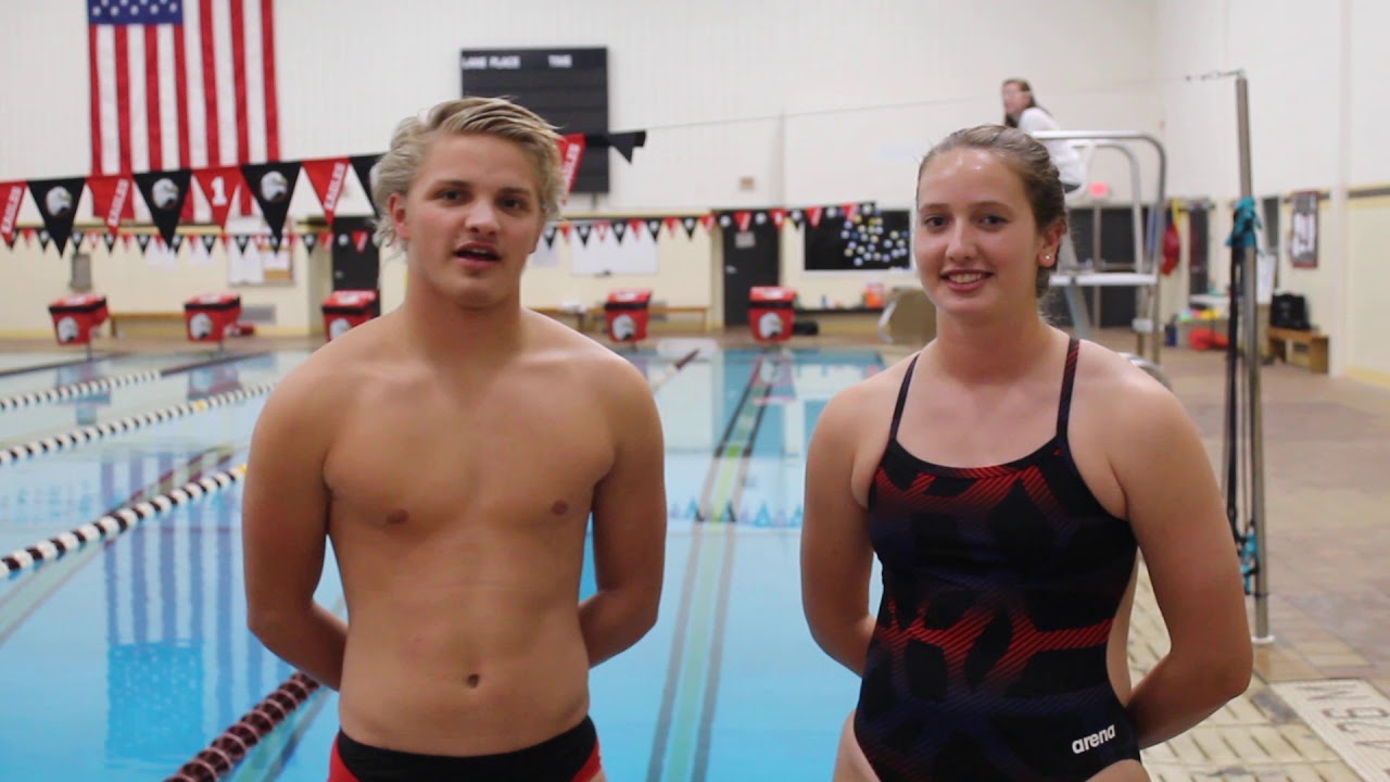 Bridgewater Swimming Bleed Crimson Meet - YouTube