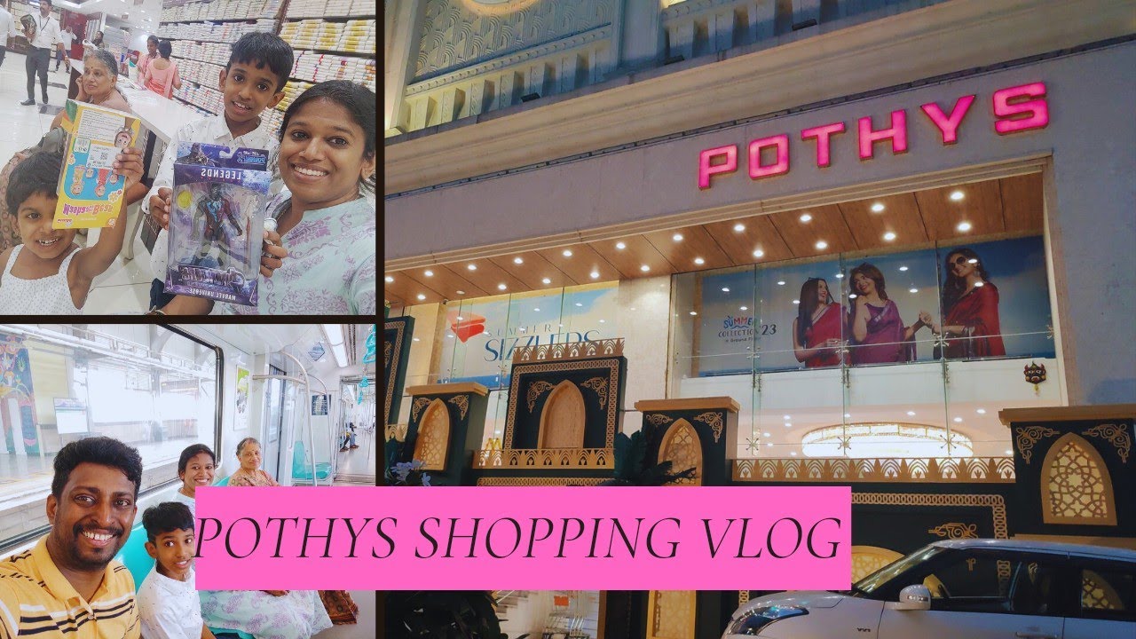 #Pothys Shopping🛍️ Latest Salwar Suit Collections & #kochimetro ...