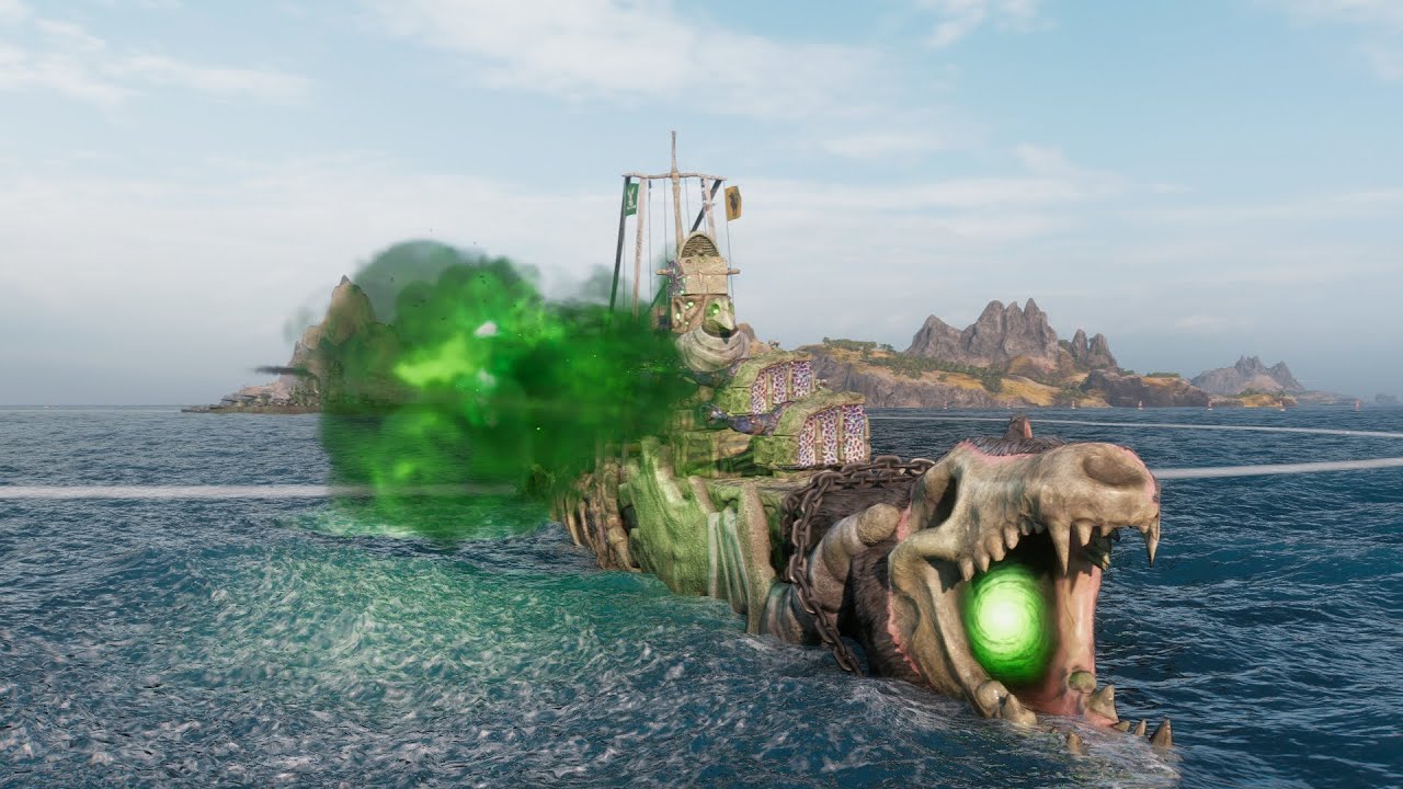 World of Warships - Chladic8 - Benson - zelenej hnus - YouTube