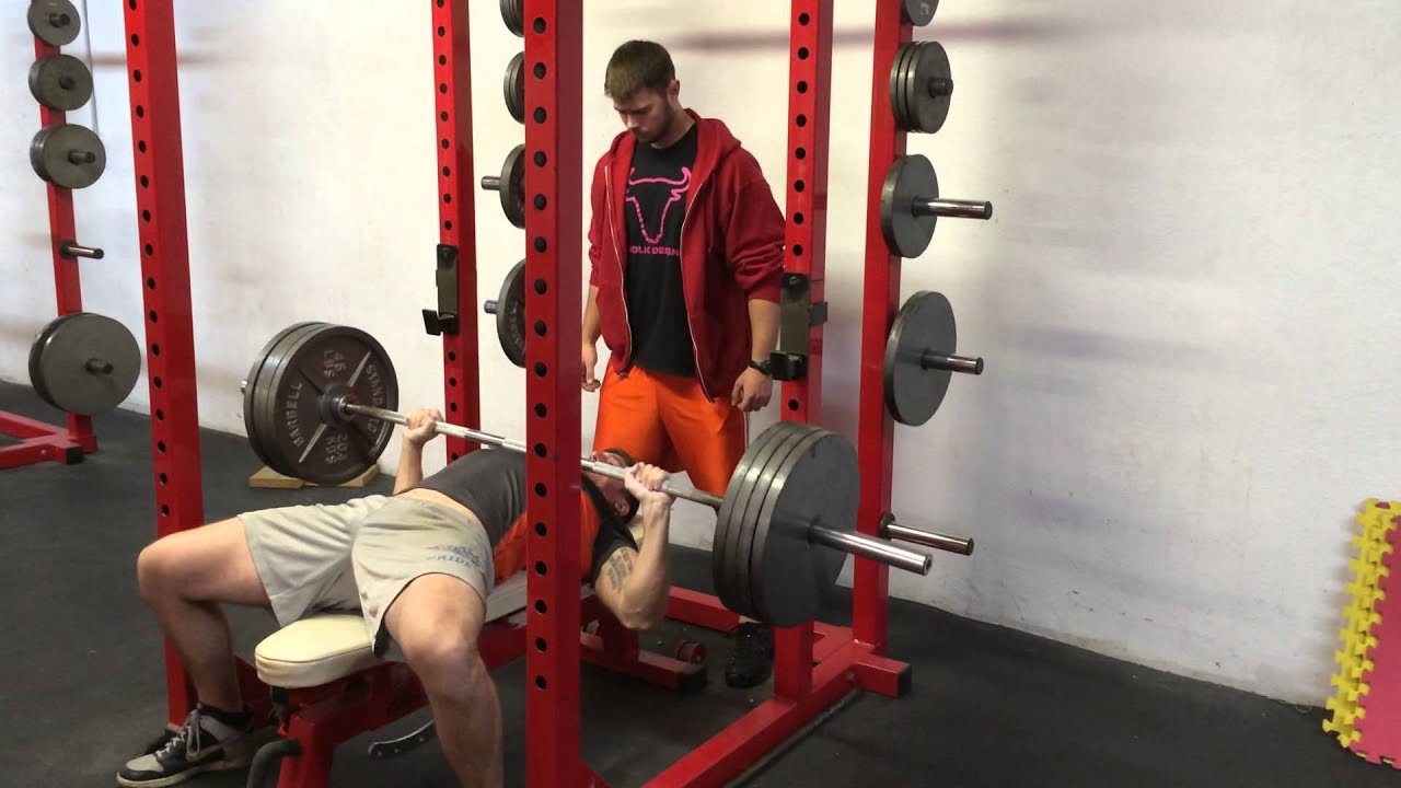 405 Bench Press - YouTube