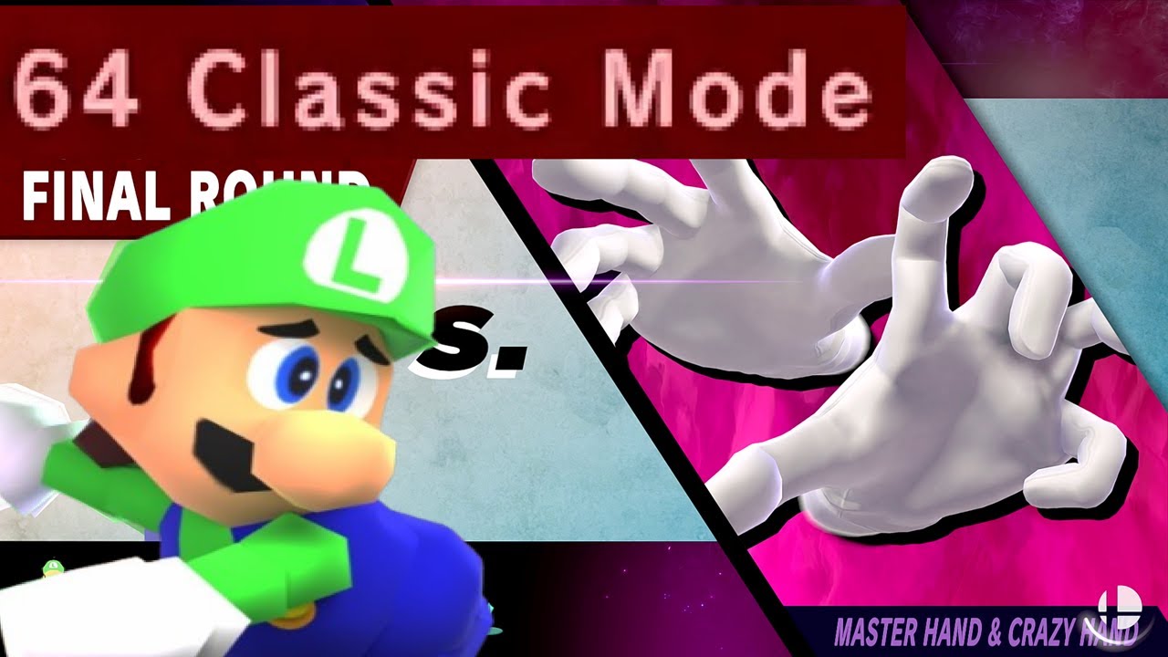 Super Smash Bros. Ultimate - 64 Classic Mode with Luigi (W.I.P.) - YouTube