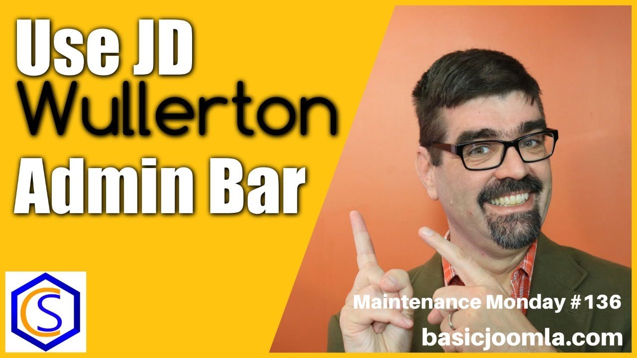 Use JD "Wullerton" Admin Bar for Joomla 🛠 MM Live Stream #136 - YouTube