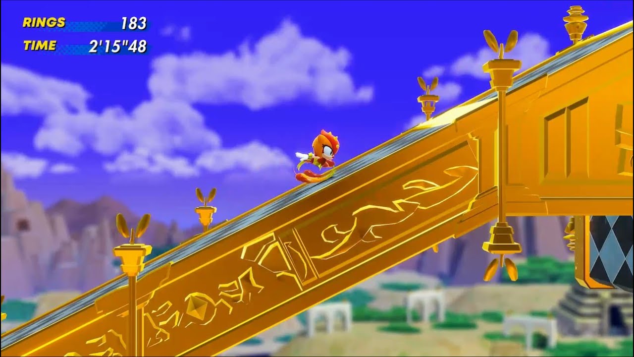 Sonic Superstars: Golden Capital Zone Act 1 (Trip) [1080 HD] - YouTube