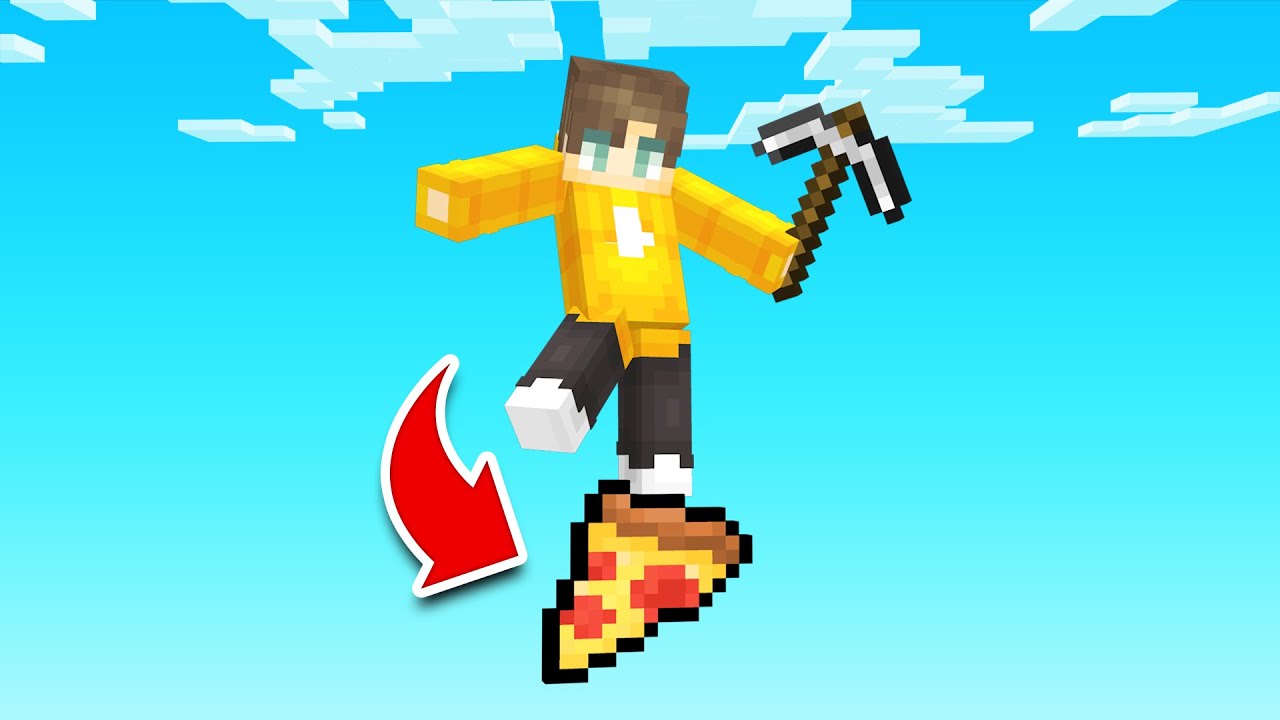 Minecraft on a Pizza! - YouTube