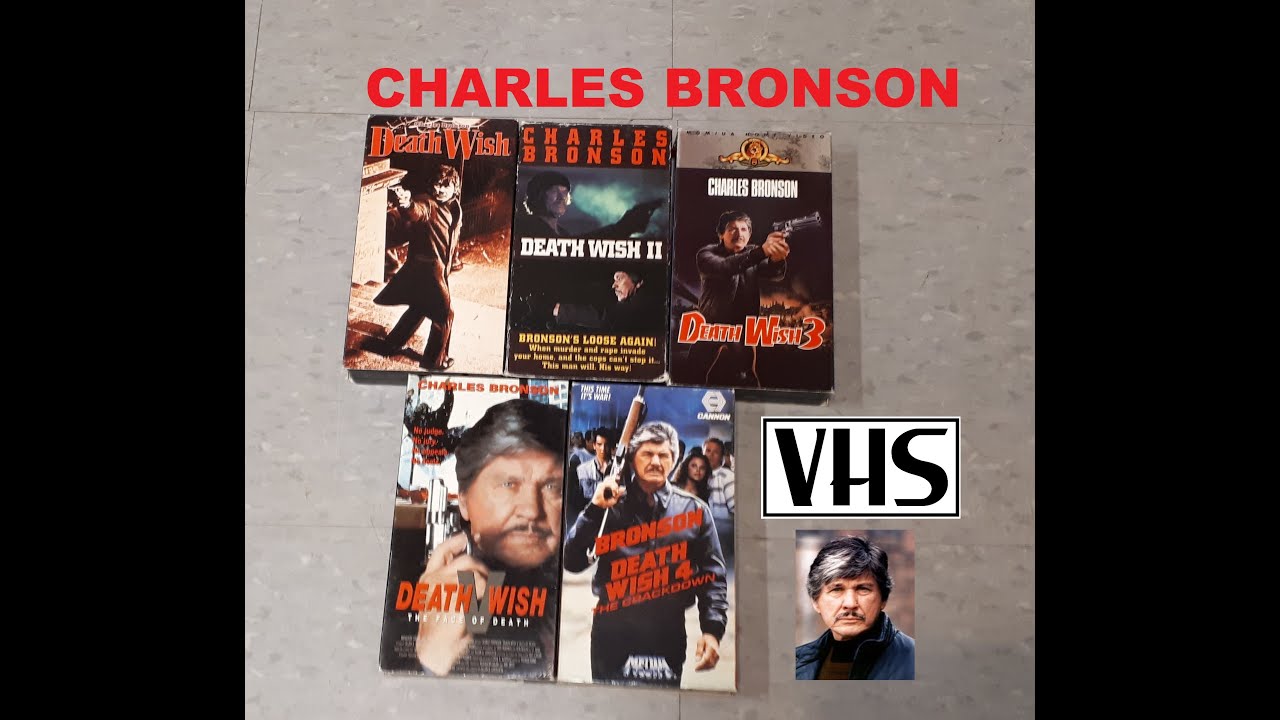 My Charles Bronson Movie Collection - YouTube
