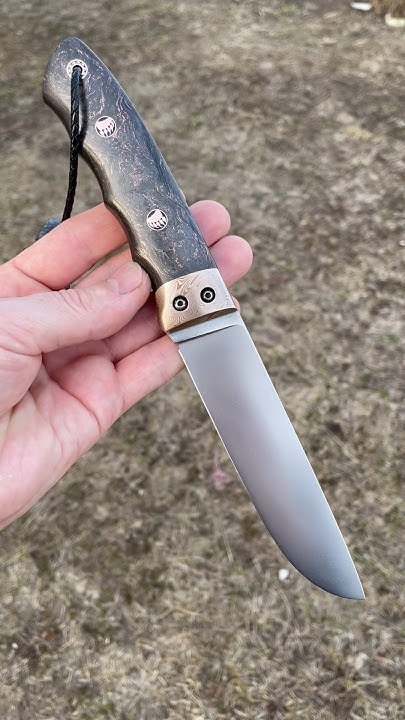М398 в карбоне. +79990747704 #ножи #ножручнойработы #knife #нождляохоты ...