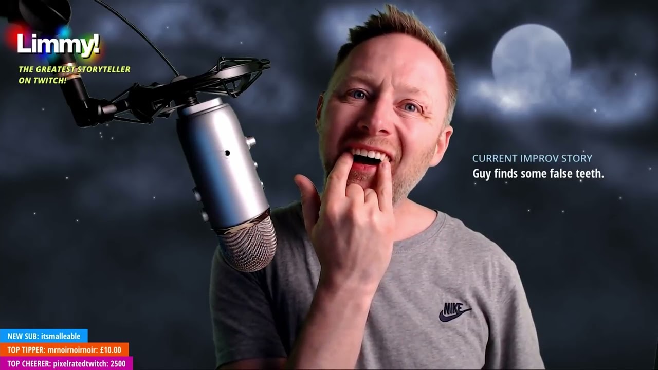 Limmy Improv: Guy Finds Some False Teeth [2019-05-20] - YouTube