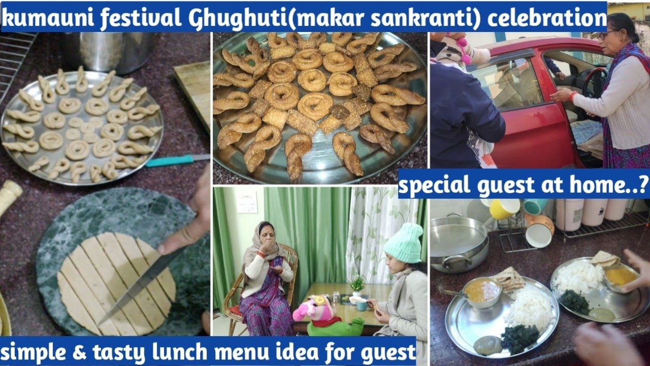 Ghughuti Festival Celebration, Preparing Special Snacks for the ...