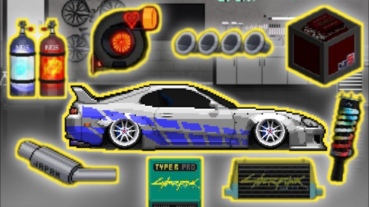 Toyota Supra / Pixel Car Racer / Gameplay / Non4mE / Part 35 / - YouTube
