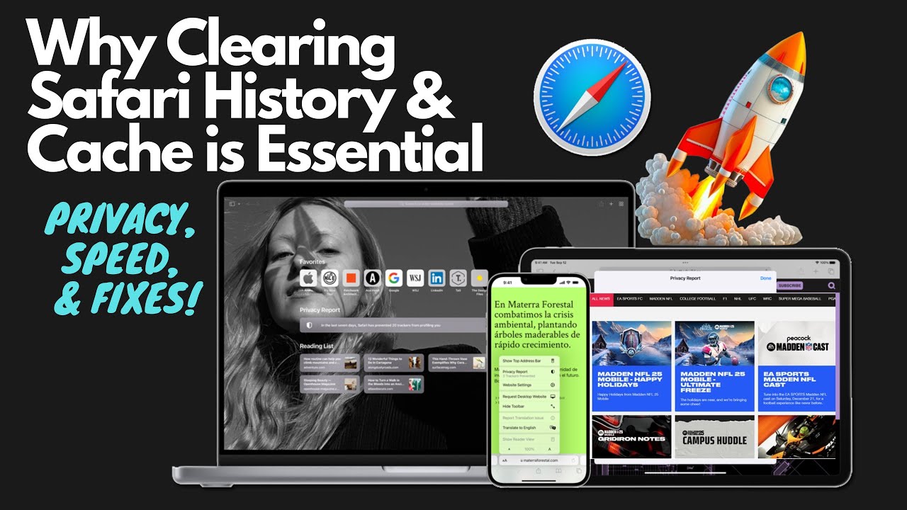 Why Clearing Safari History & Cache is Essential Privacy, Speed ...