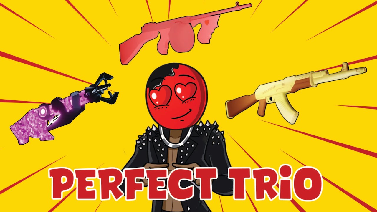 BEST TRIO WEAPONS? 100+ KILLS?? FLAG WARS ROBLOX - YouTube