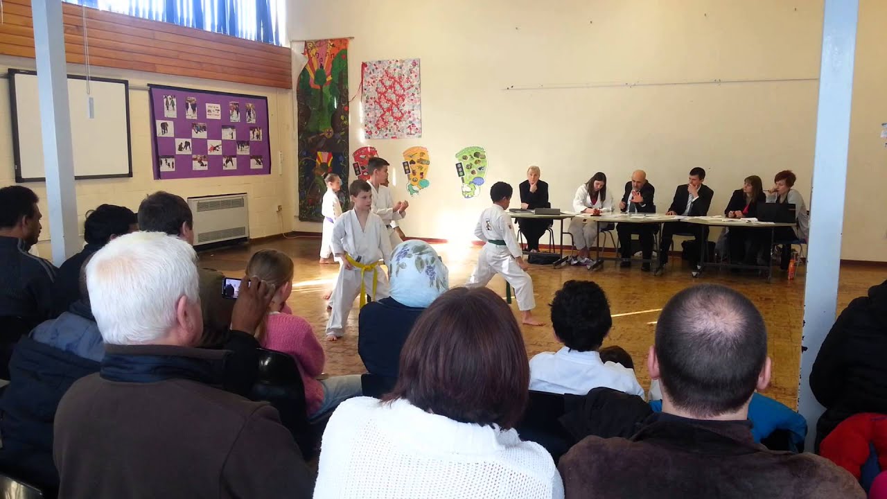 Karate Grading - Purple Belt - YouTube