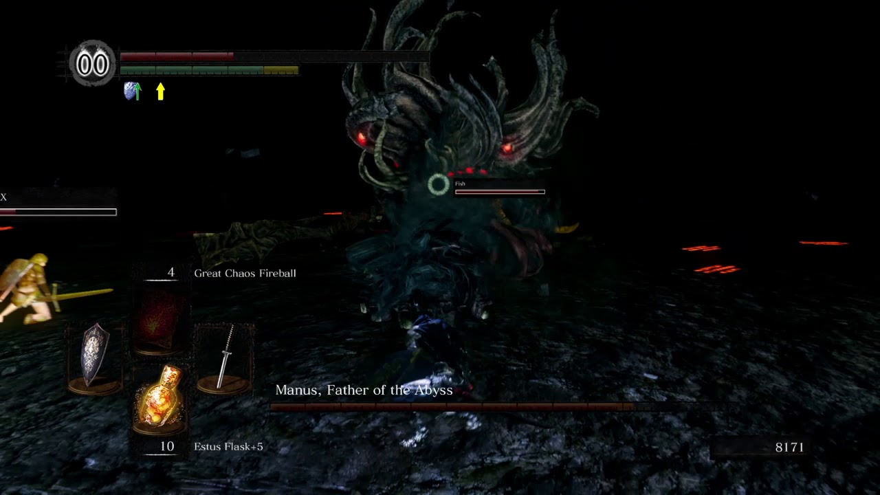 DARK SOULS™: REMASTERED - Manus, Father of The Abyss - YouTube