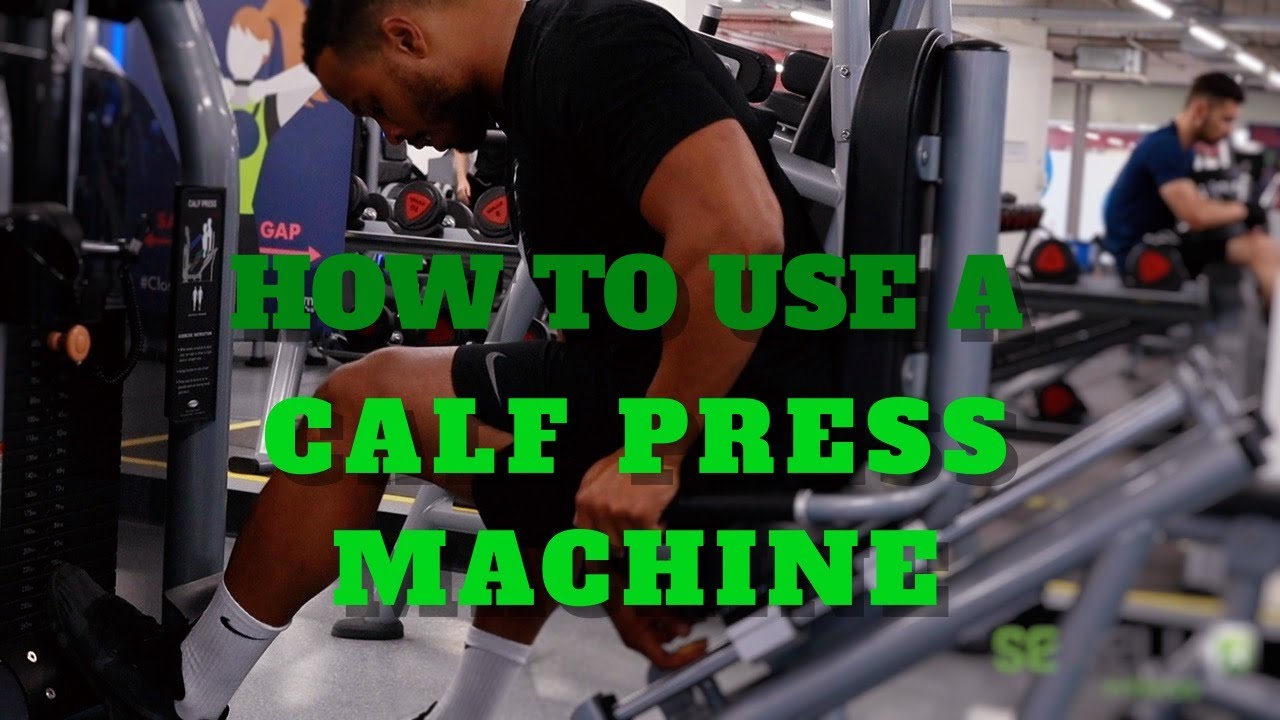 HOW TO USE A CALF PRESS MACHINE - YouTube