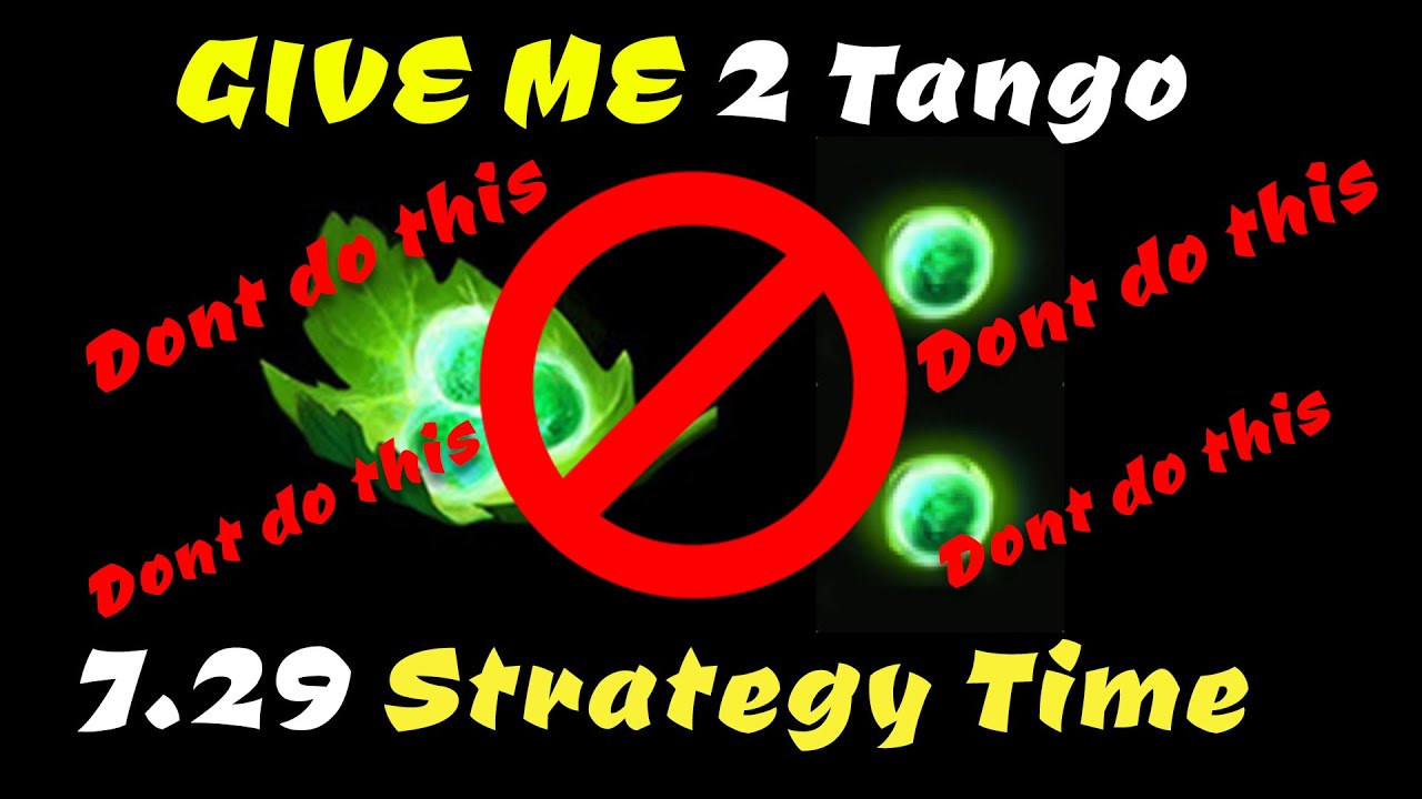 Dota 2 7.29 tango update! Dont ask for tango during the Strategy Phase ...