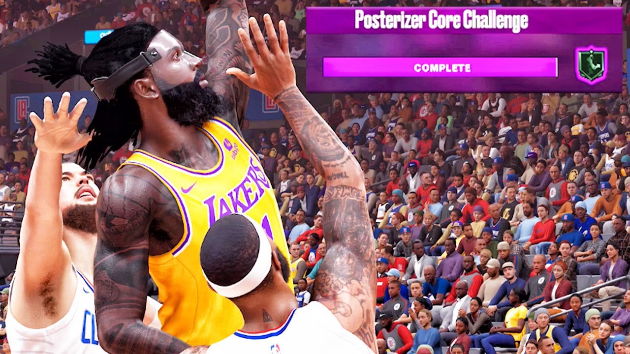 NBA 2K23 My Career - CONTACT SKILL POSTER DUNKS! (Inside-Out Scorer ...