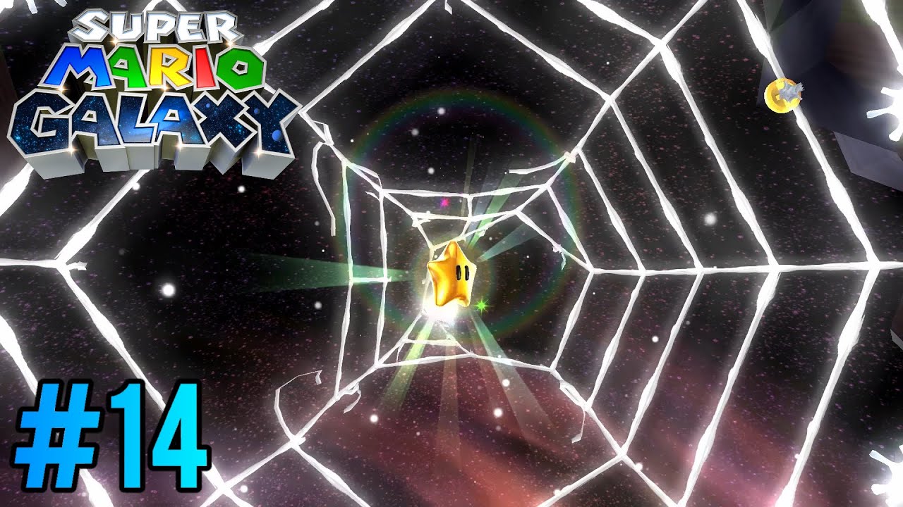 Super Mario Galaxy - (Part 14 - Tarantox's Tangled Web - Space Junk ...