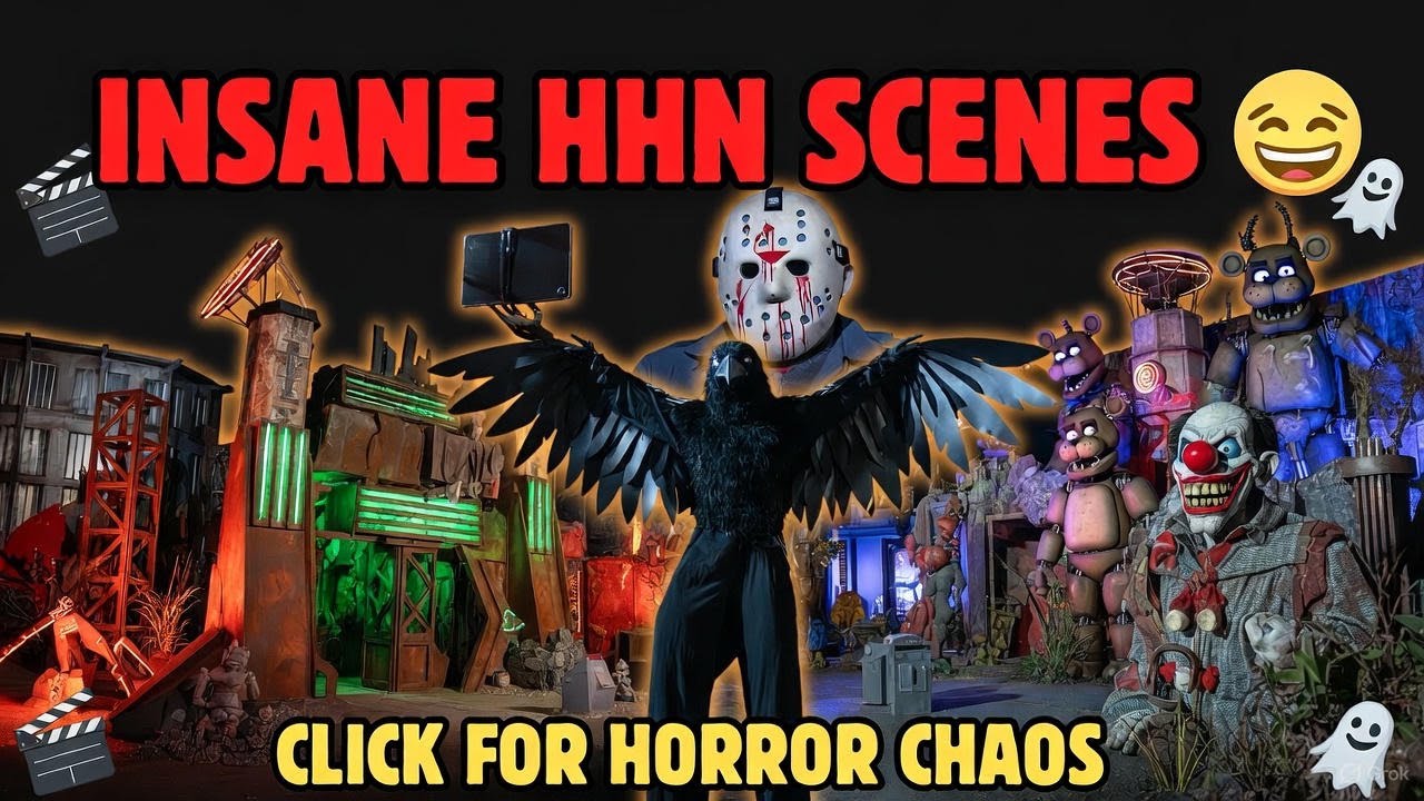 This HHN Walkthrough Is Absolutely INSANE 🔥 (Terrifier, FNAF, Jason ...