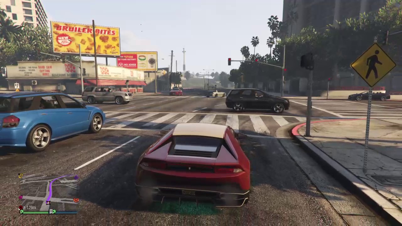 GTA 5 - Driving Test - YouTube