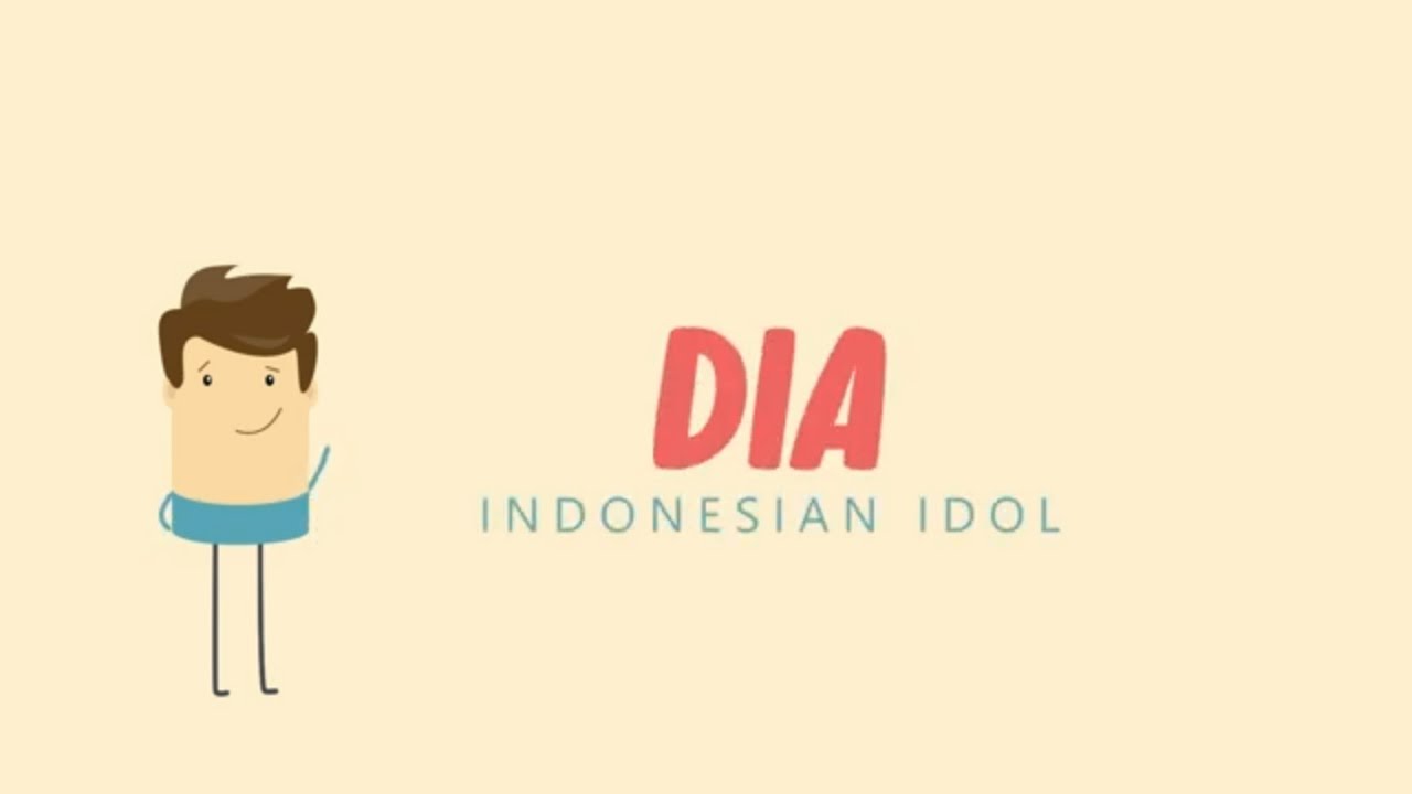 Danar Indonesian Idol - Dia (Official Lyric Video) - YouTube