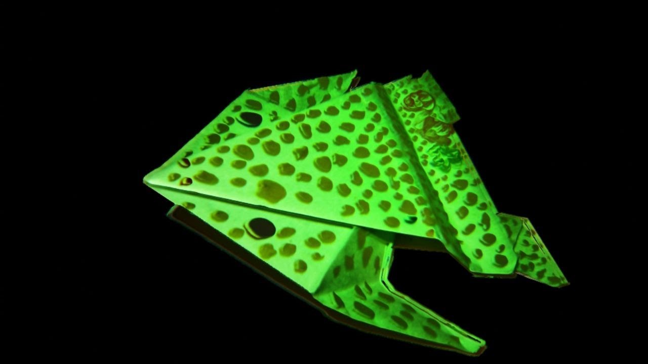 How To Make A Frog With Paper YouTube how-to-make-a-frog-with-paper-youtube