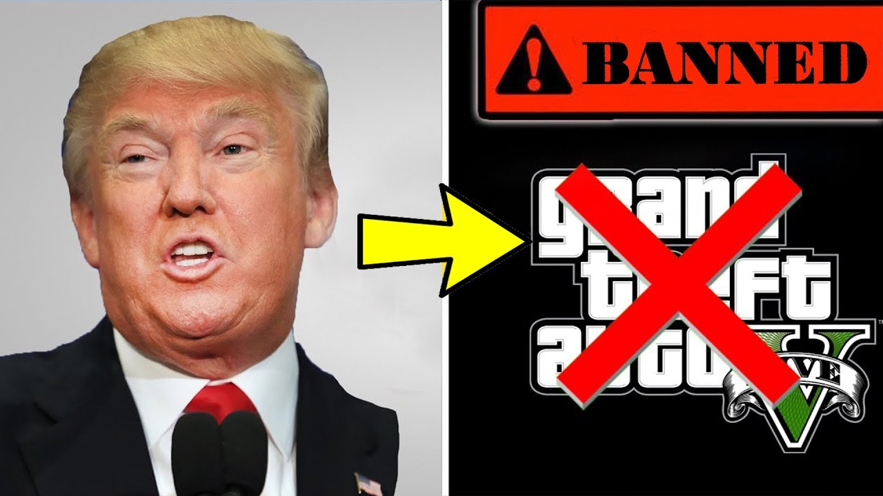 DONALD TRUMP will GTA 5 BANNEN!! - YouTube