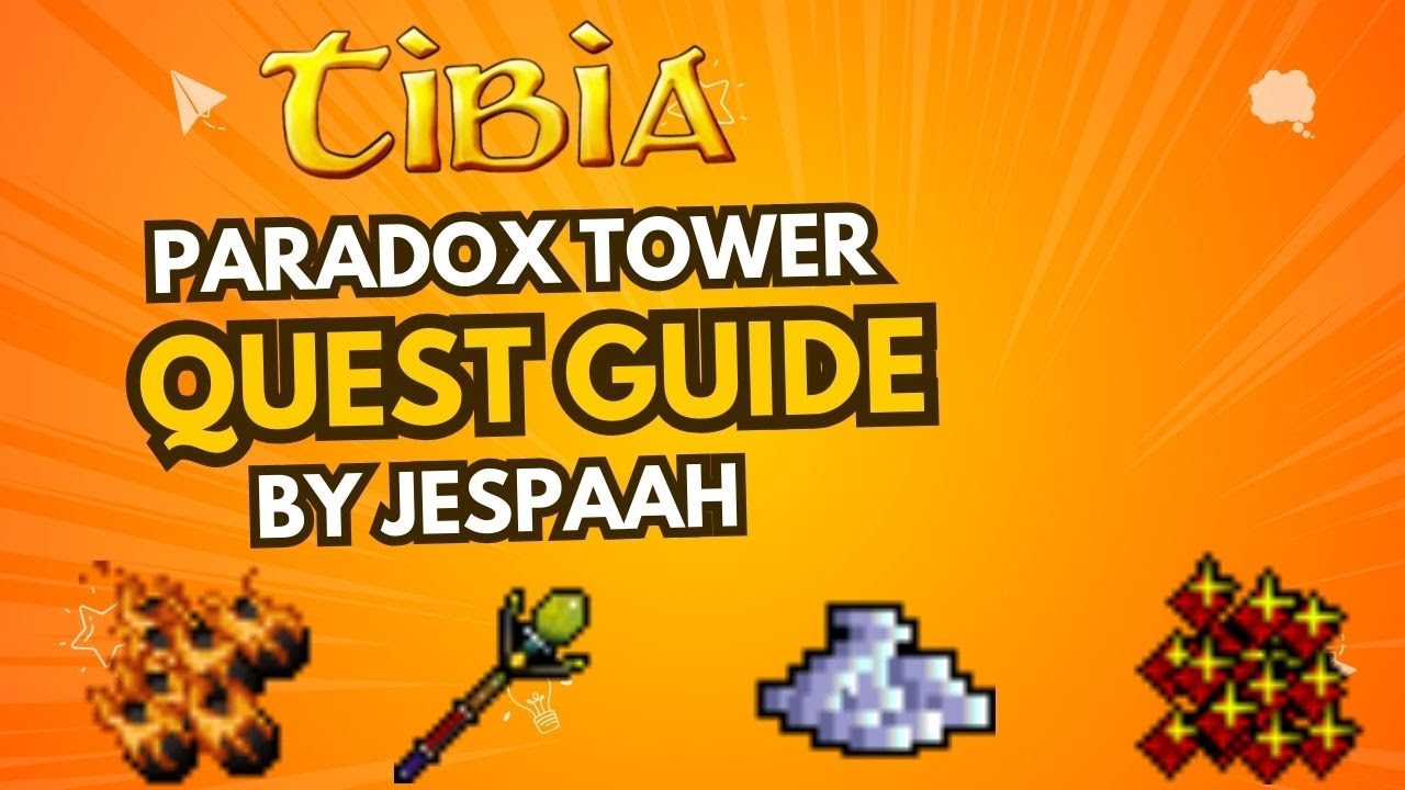 Tibia paradox tower quest guide by Jespaah - YouTube