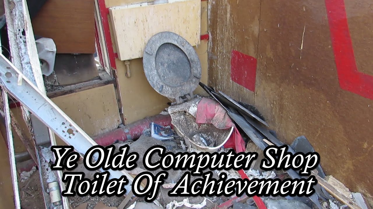 Ye Olde Computer Shop Toilet Of Achievement - YouTube