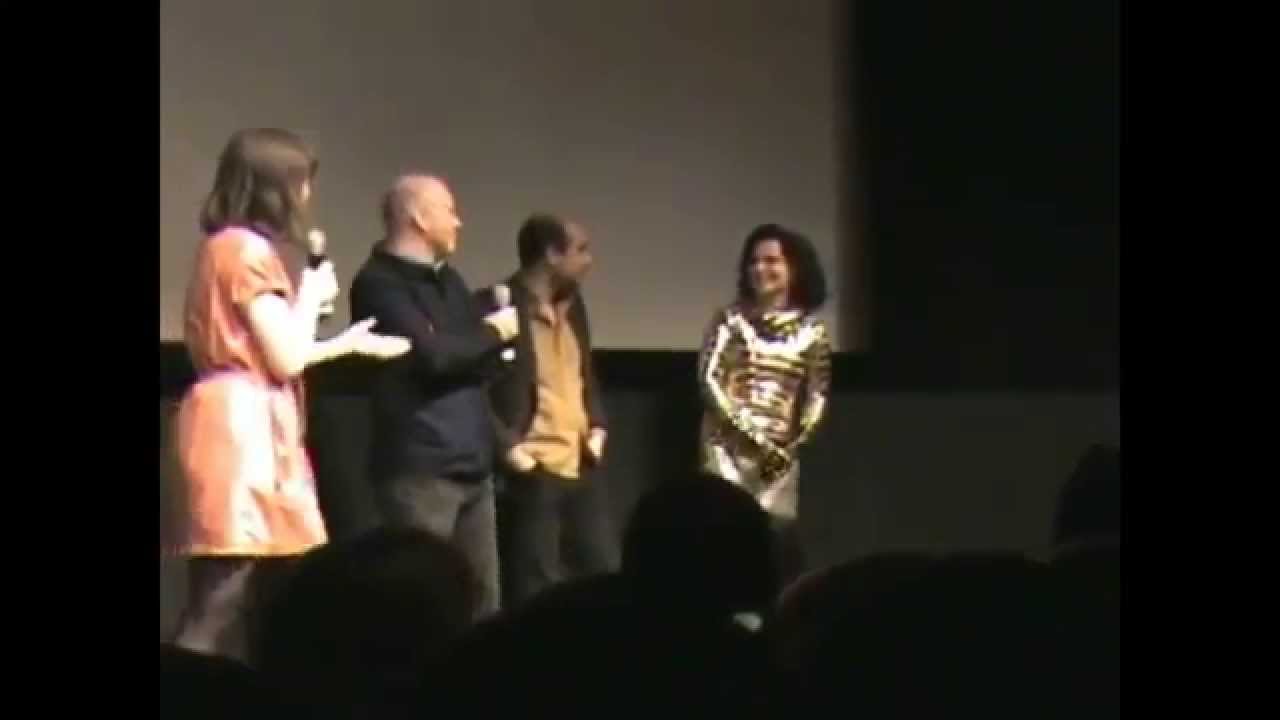 Björk hugs a fan, Tribeca Film Festival, New York, April 26, 2014 ...