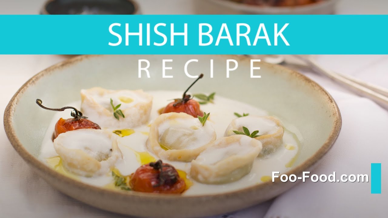 Shish Barak Recipe Vegetarian - YouTube